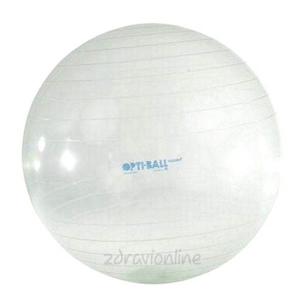 Míč Opti Ball 75 cm - průhledný Zdraví Online