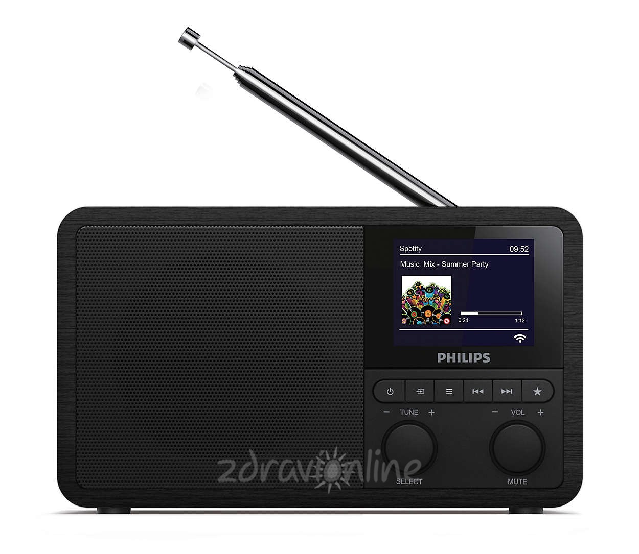 Radiobudík Philips TAPR802/12 Zdraví Online
