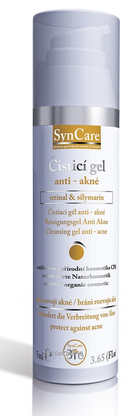 Syncare Čisticí gel anti - akné 75 ml Zdraví Online