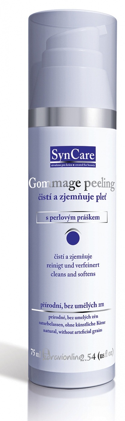 Syncare Gommage peeling s jeřabinových olejem 75ml Zdraví Online
