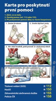 Karta první pomoci Zdraví Online