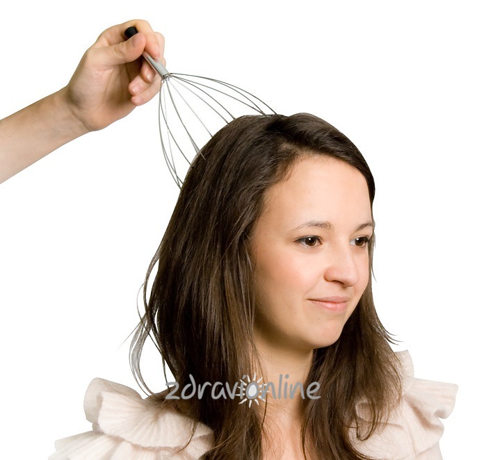 Pomůcka na masáž hlavy Zdraví Online